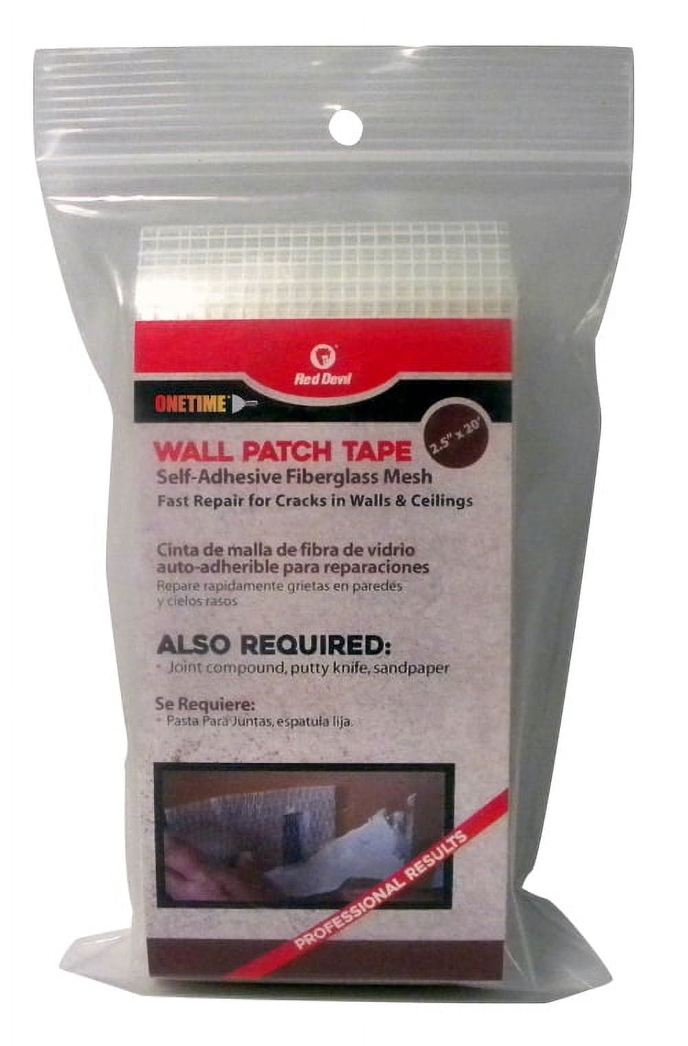 Red Devil 1228 Onetime Wall Patch Tape 2.5" x 20' - Walmart.com