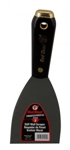 Red Devil 4209 3" Stiff Wall Scraper - Walmart.com
