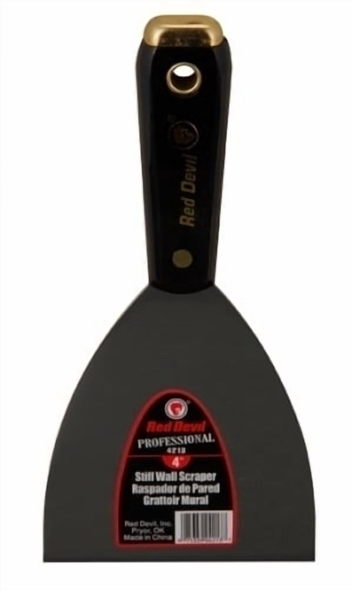 Red Devil 4213 4" Stiff Wall Scraper - Walmart.com