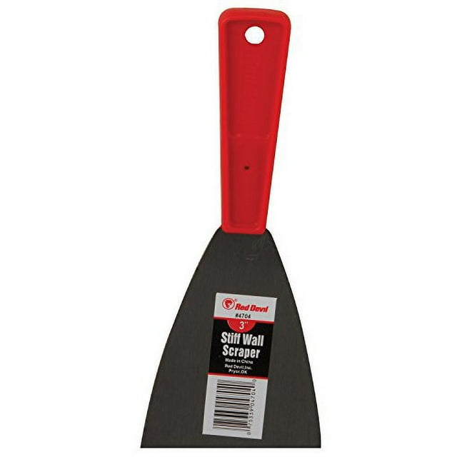 Red Devil 4704 Wall Scraper, 3", Black - Walmart.com