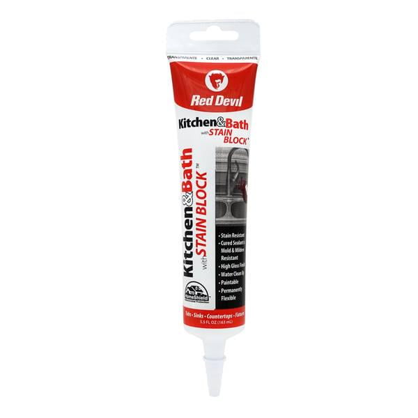 Red Devil 5.5 oz Kitchen/Bath Stain Block Squeeze Tube - Walmart.com