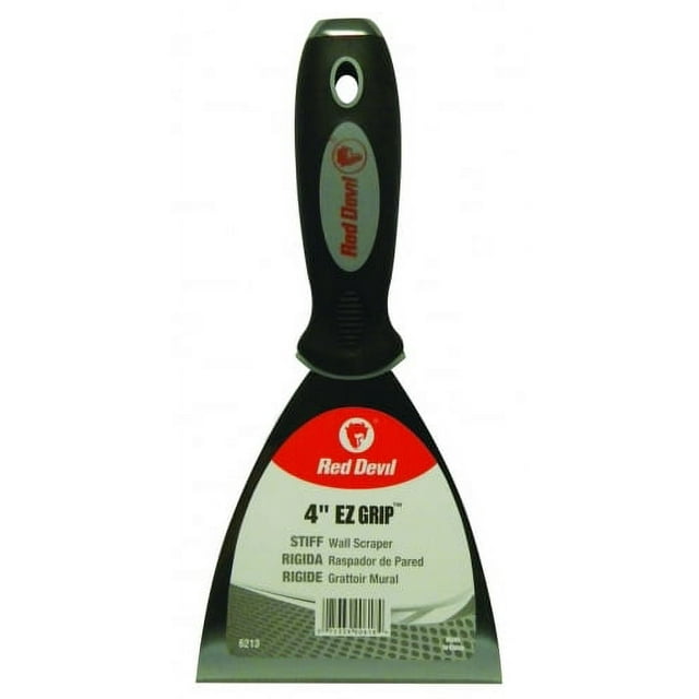 Red Devil 6213 4" Stiff EZ Grip Spackle Knife - Walmart.com