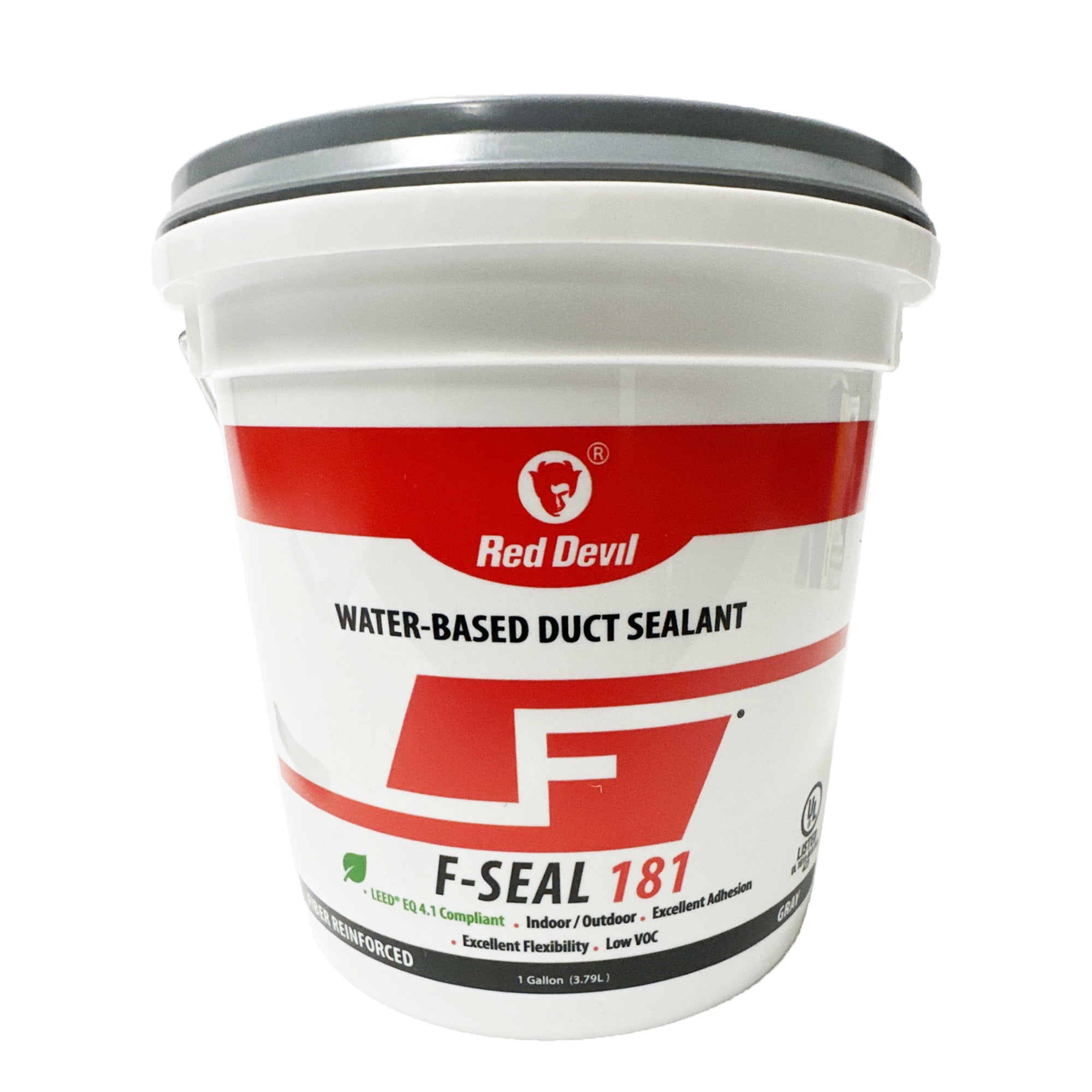 Red Devil F-Seal- Gray Tub 1 Gallon - 00841DX - Walmart.com