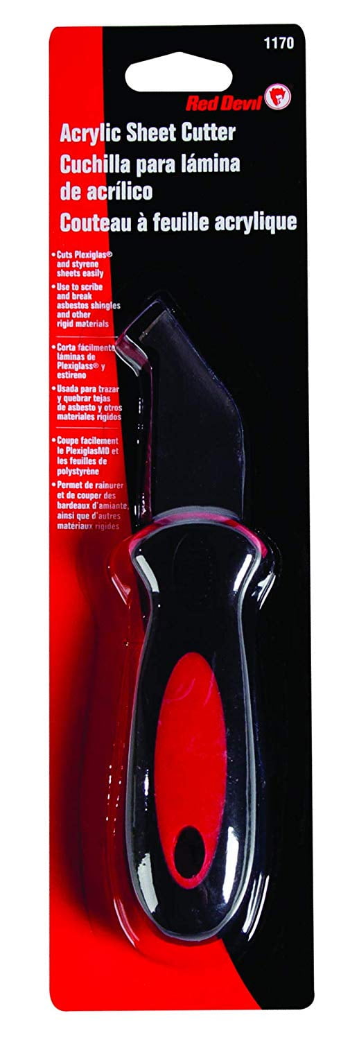 Red Devil 1170 Plexiglas Cutting Tool - Walmart.com