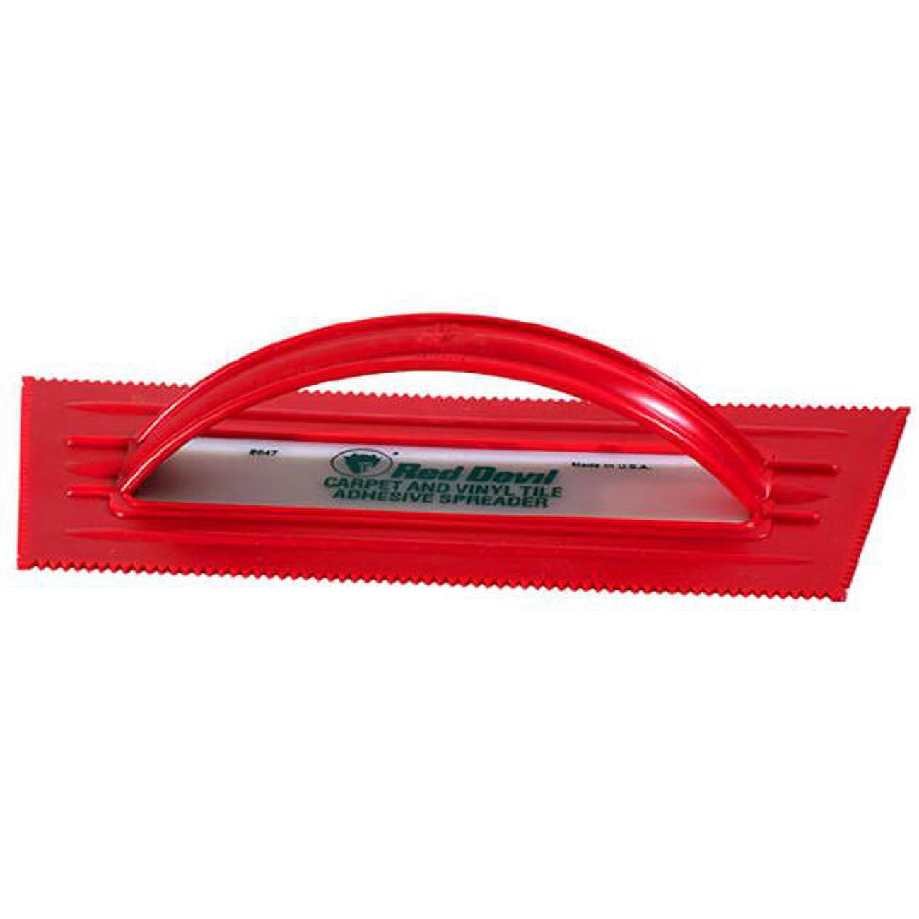 Red Devil Plastic Vinyl Tile & Carpet Trowel 2047 - Walmart.com