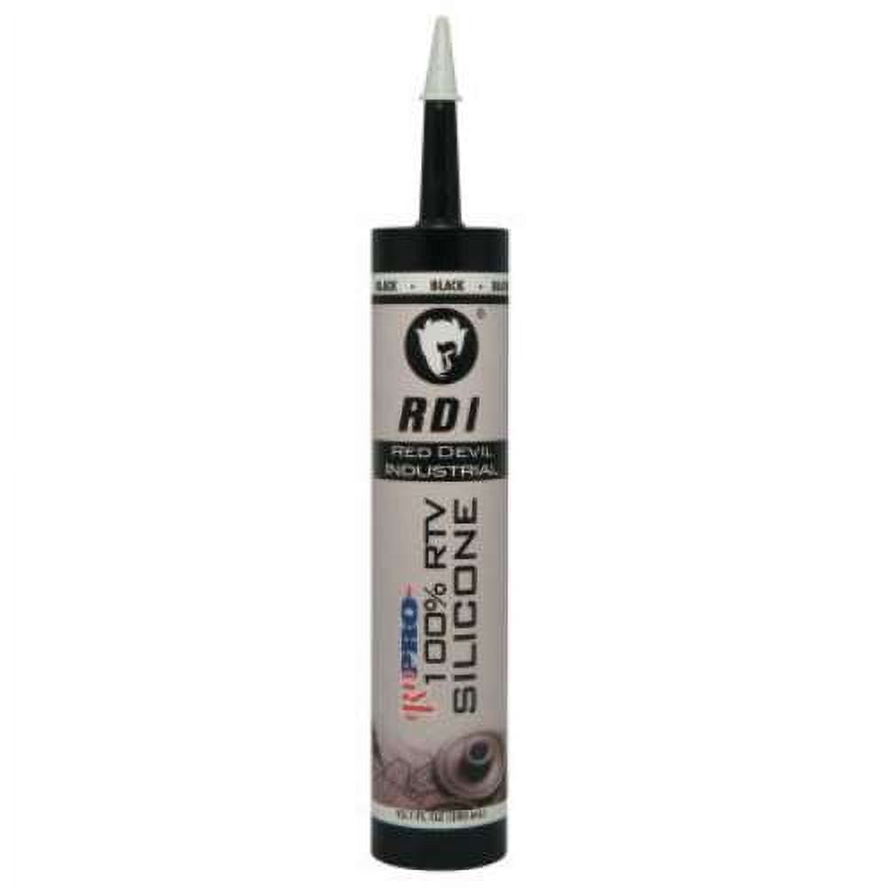 Red Devil RD PRO Industrial Grade RTV Sealants, 9-oz. Cartridge, Black ...