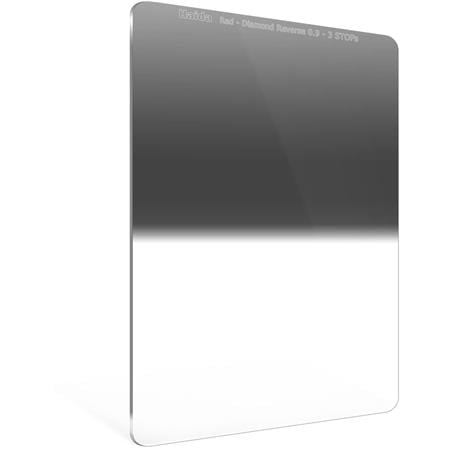Red-Diamond Hard-Edge Reverse Graduated ND 100x150mm Filter, 0.9/8x ...