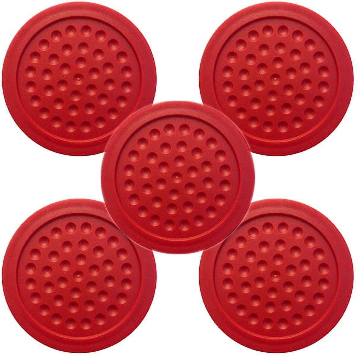 Red Dimpled Air Hockey Puck 5-Pack - Walmart.com