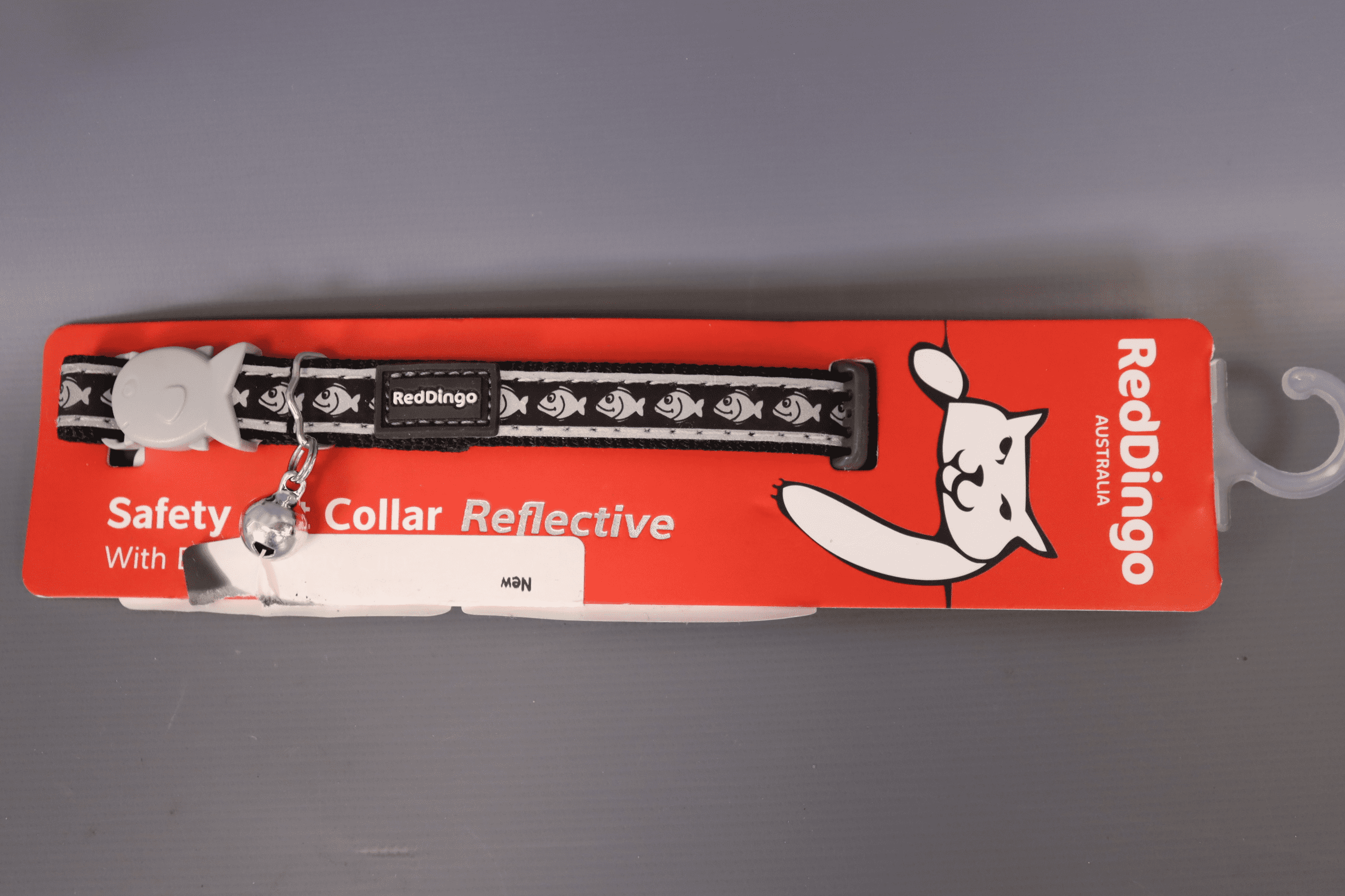 Red Dingo Cat Collar Reflective Black - Walmart.com