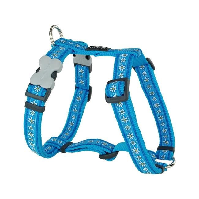 Red Dingo DH-DC-TQ-25 Dog Harness Daisy Chain Turquoise - Large ...