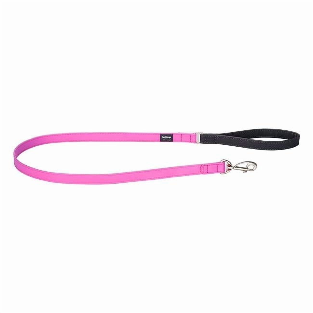 Red Dingo L4-EL-HP-25 Dog Lead Elegant Vegan Leather Hot Pink - Large ...