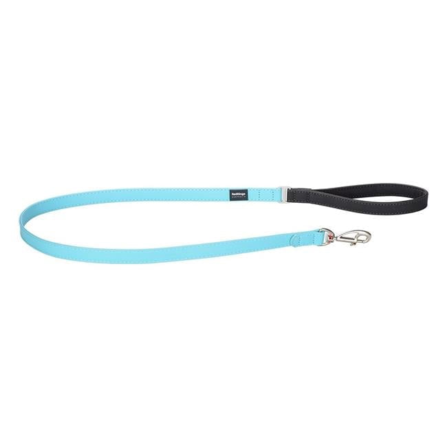 Red Dingo L4-EL-TQ-20 Dog Lead Elegant Vegan Leather Turquoise - Medium ...