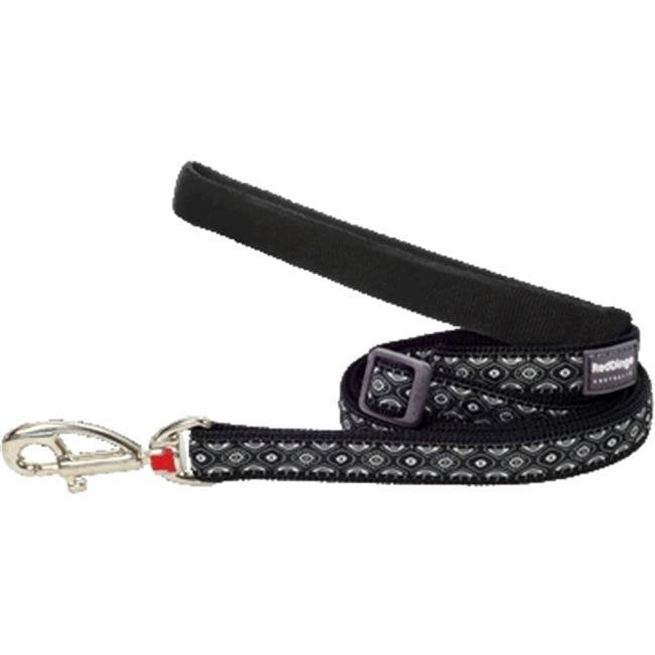 Red Dingo L6-SE-BB-ME Dog Lead Design Snake Eyes Black- Medium ...