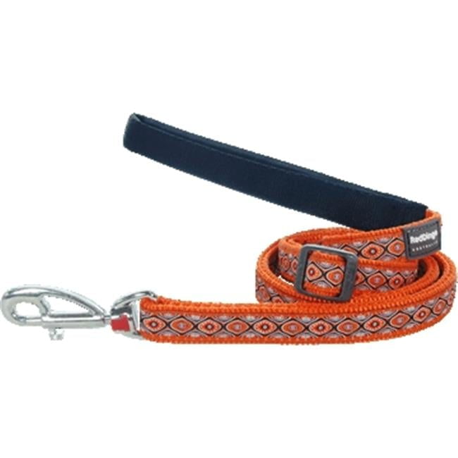 Red Dingo L6-SE-OR-12 Dog Lead Design Snake Eyes Orange- Extra Small ...