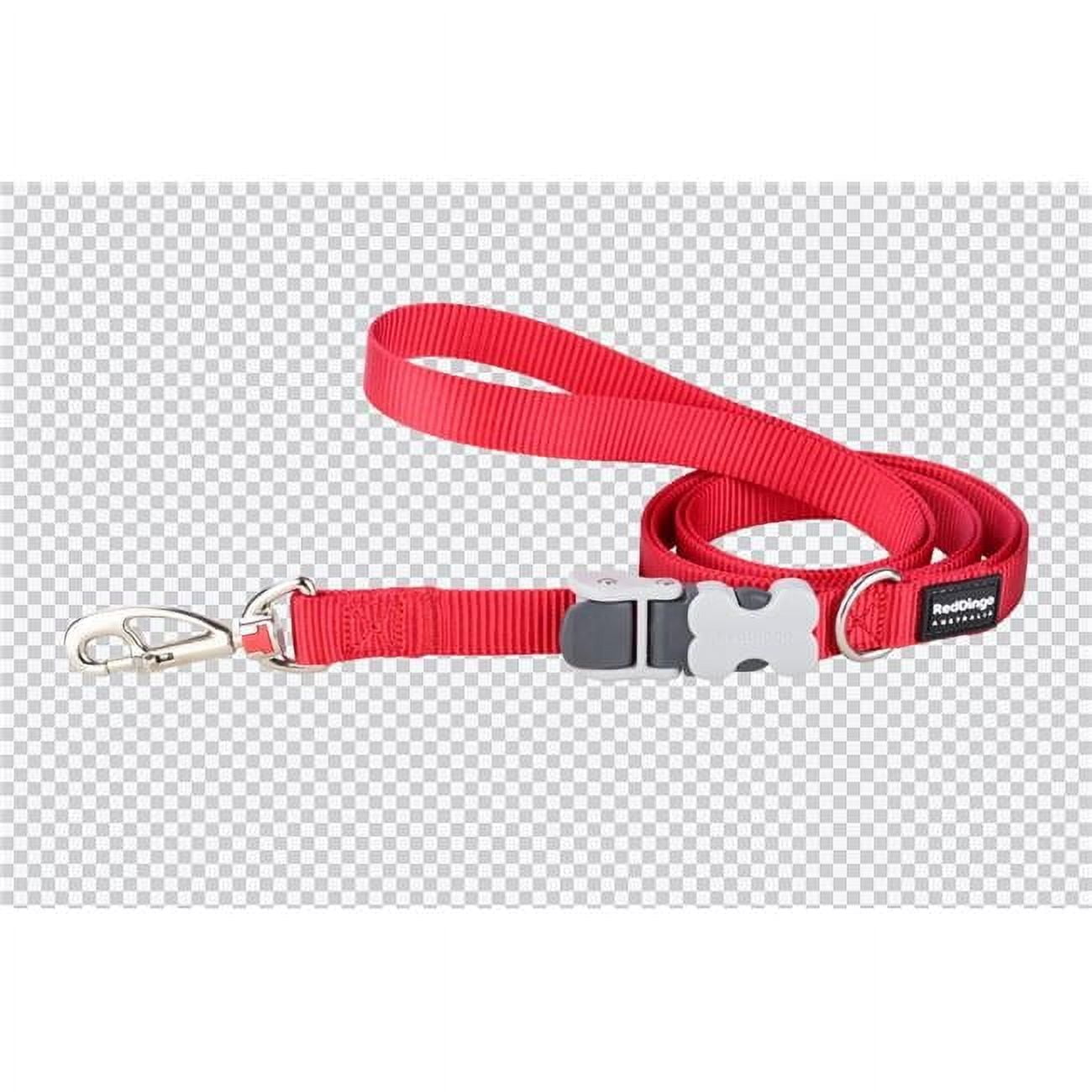 Red Dingo SL-ZZ-RE-25 25 mm Multipurpose Classic Dog Nylon Super Lead ...