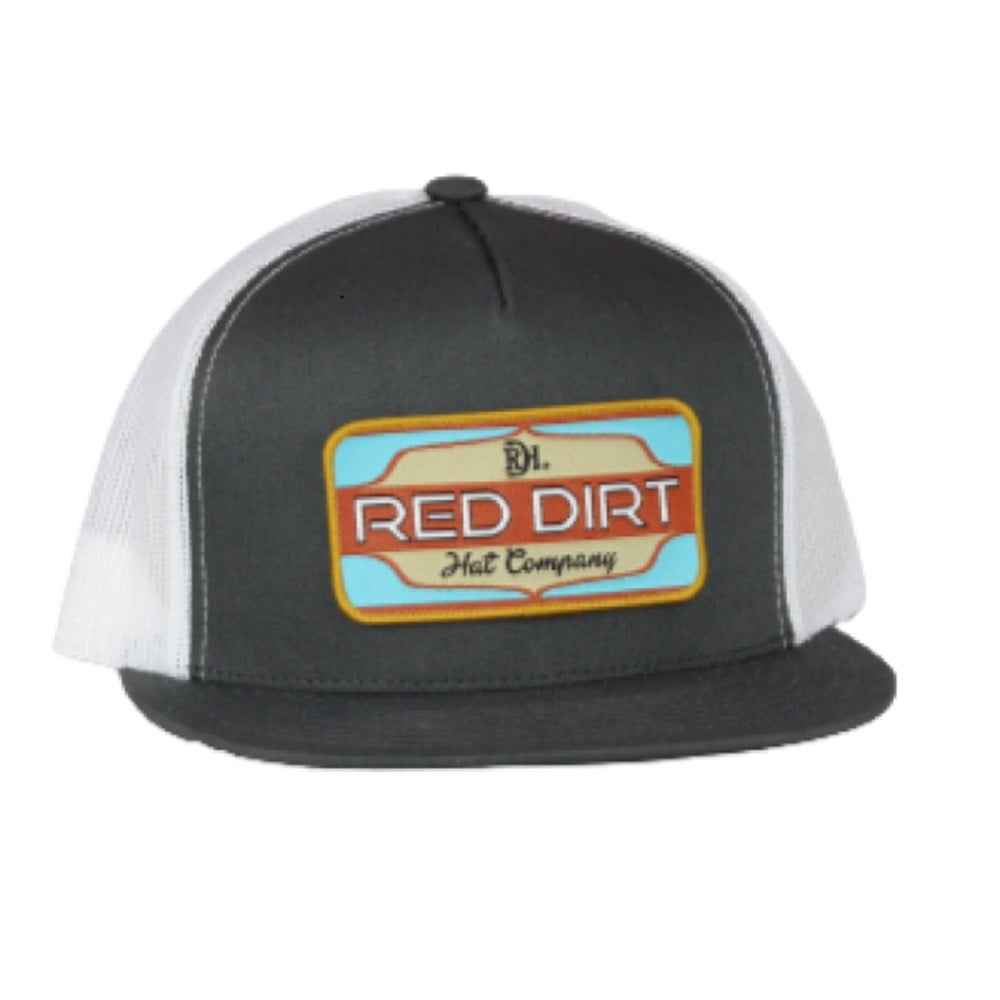 Red Dirt Bunk House Charcoal White - Hats Cap - Rdhc394 - Walmart.com