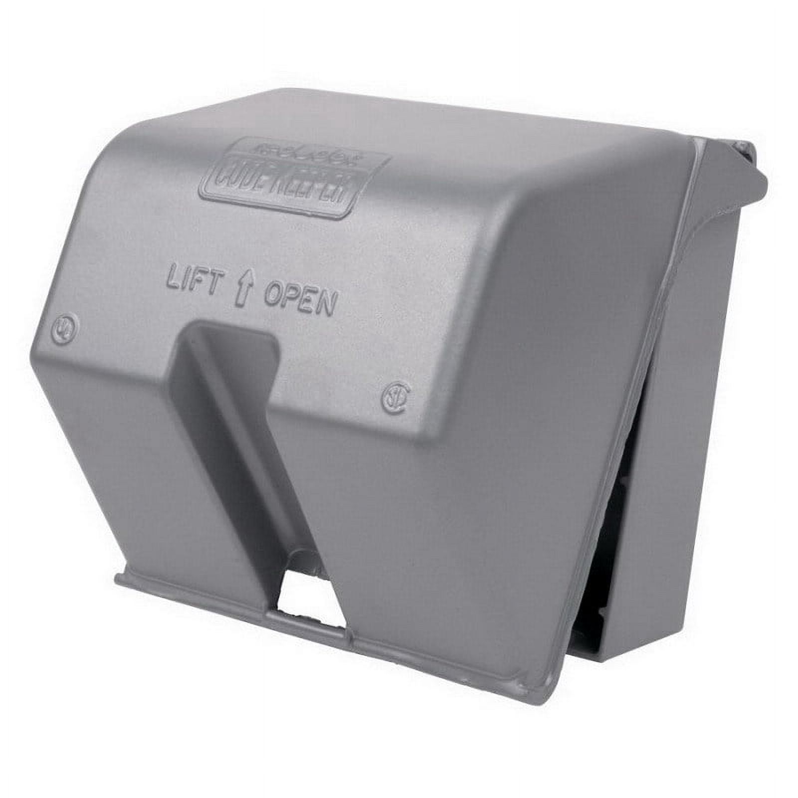 Thomas & Betts Red Dot 2CKU Outlet Box While-In-Use Cover, Universal, 2 ...
