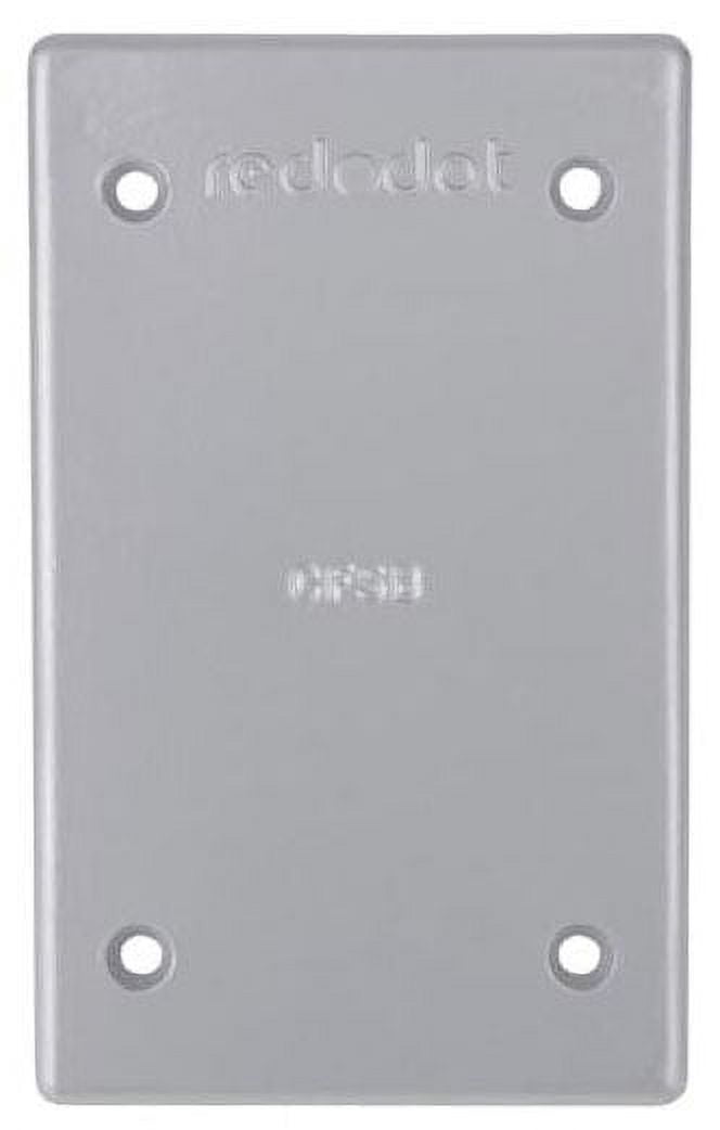 Red Dot CCB-FS, Weatherproof Device Box Cover, Dry-Tite Blank Cvr Box ...