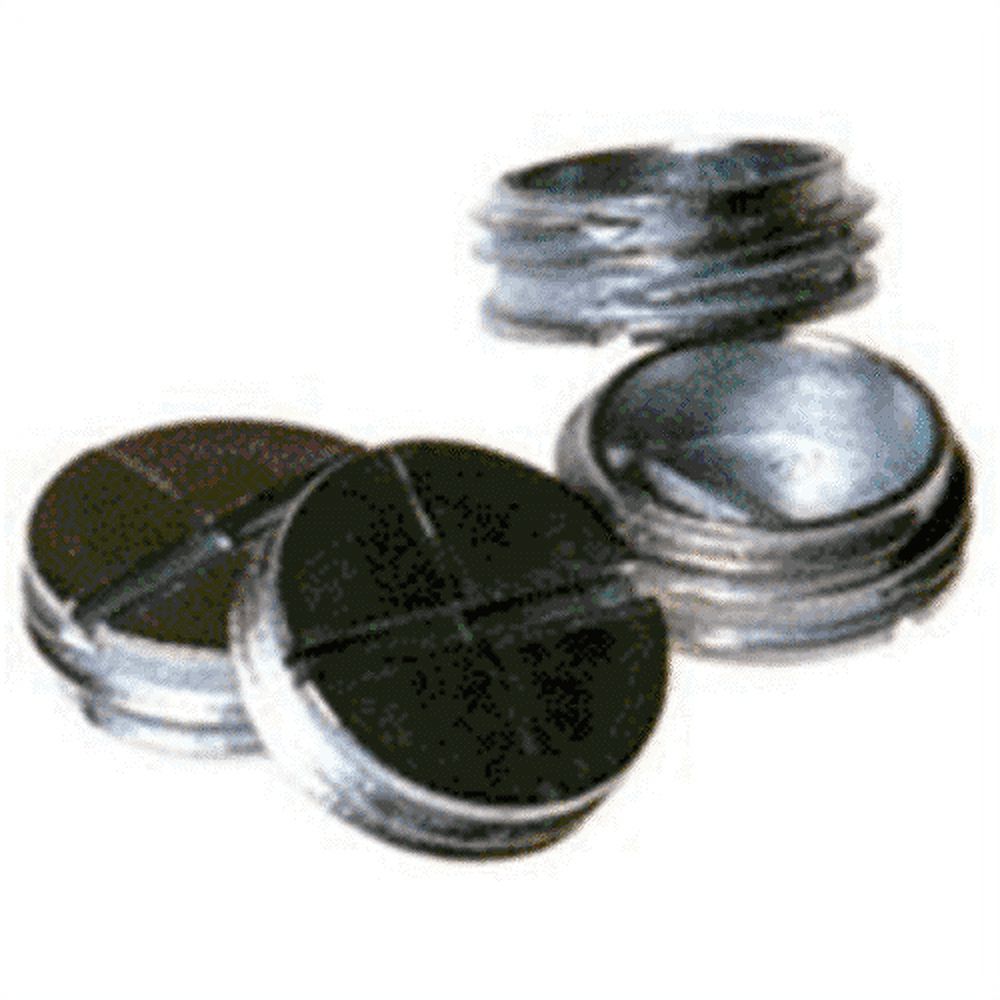 Red Dot S603E-R Closure Plug, 1/2", Silver, 4/Bag - Walmart.com