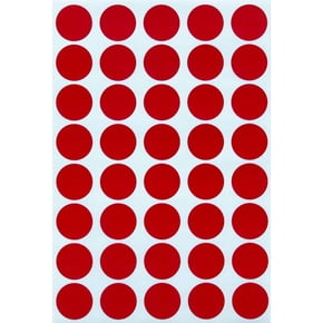 Red Dots Stickers