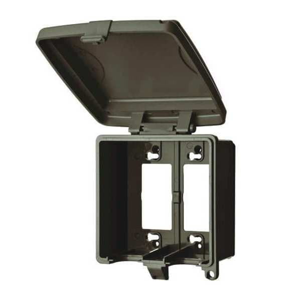 Red Dot While In Use Weatherproof Cover,Bronze 2CKPM-BR - Walmart ...