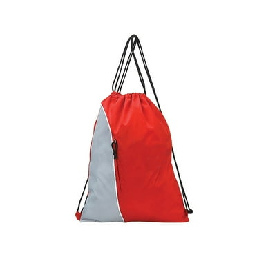 Black Sport Jersey Drawstring Backpack - Walmart.com