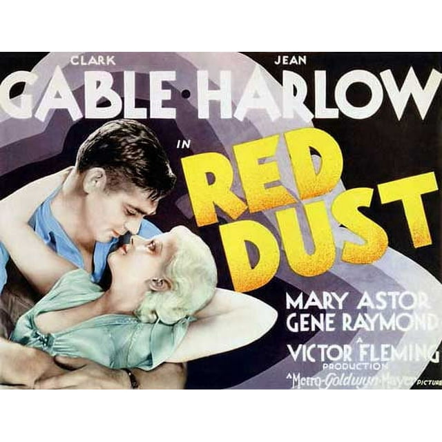 Red Dust - movie POSTER (Style D) (11" x 17") (1932) - Walmart.com