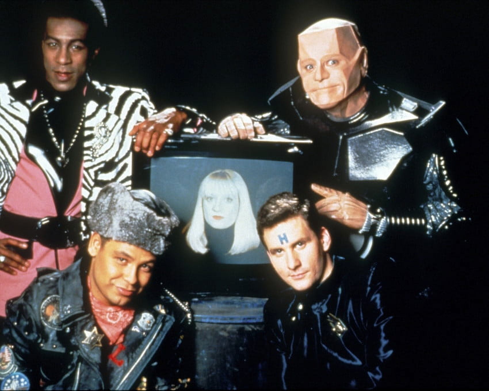 Red Dwarf Cast Pose From Cult 1980's Sci-Fi TV Series 24X36 Classic ...