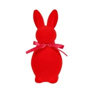 3Pcs Wooden Easter Bunny Rabbit Tabletop Ornaments - Home & Office ...
