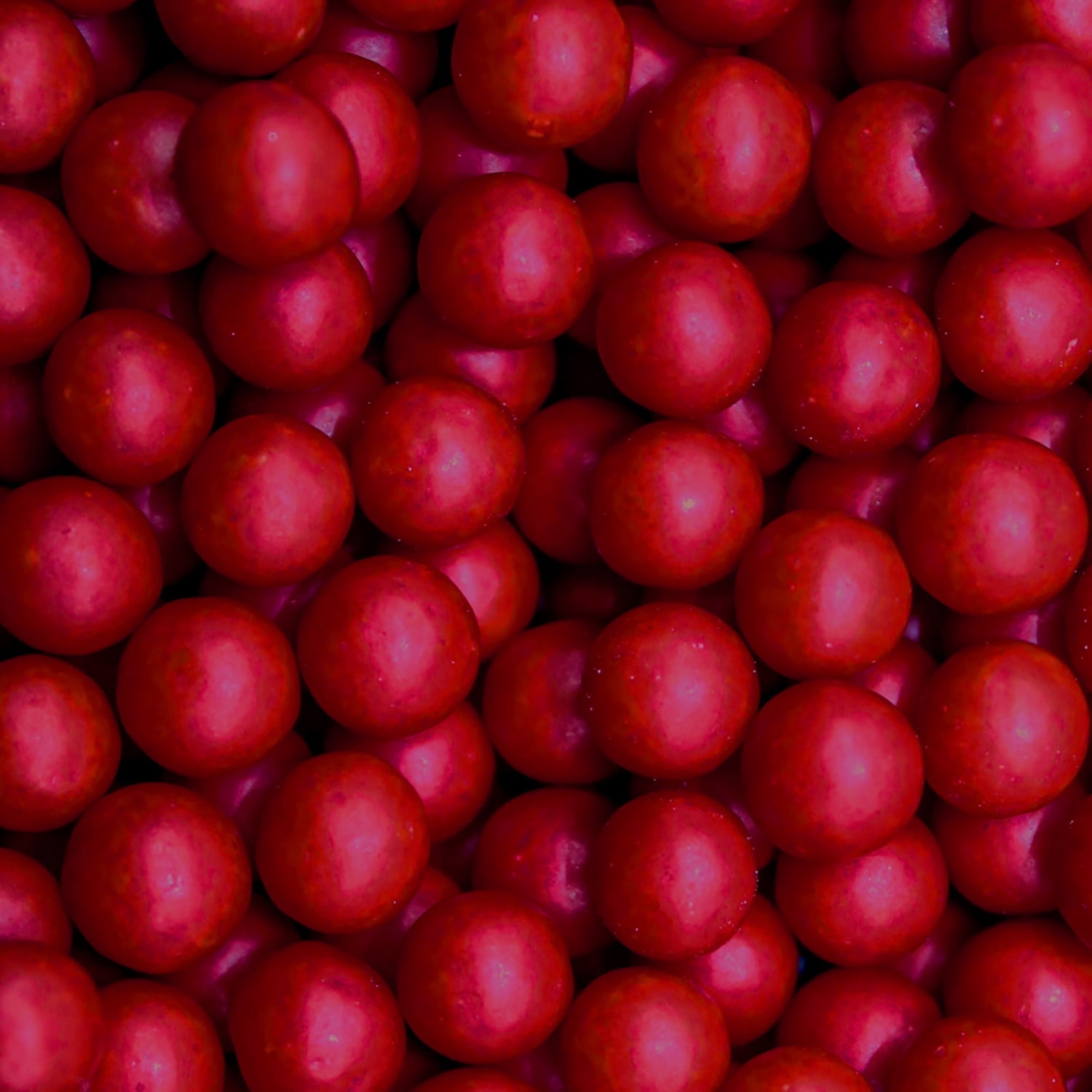 Krazy Sprinkles - Edible Red 8mm Beads - Refined Cake Decor, 1/2 Cup ...
