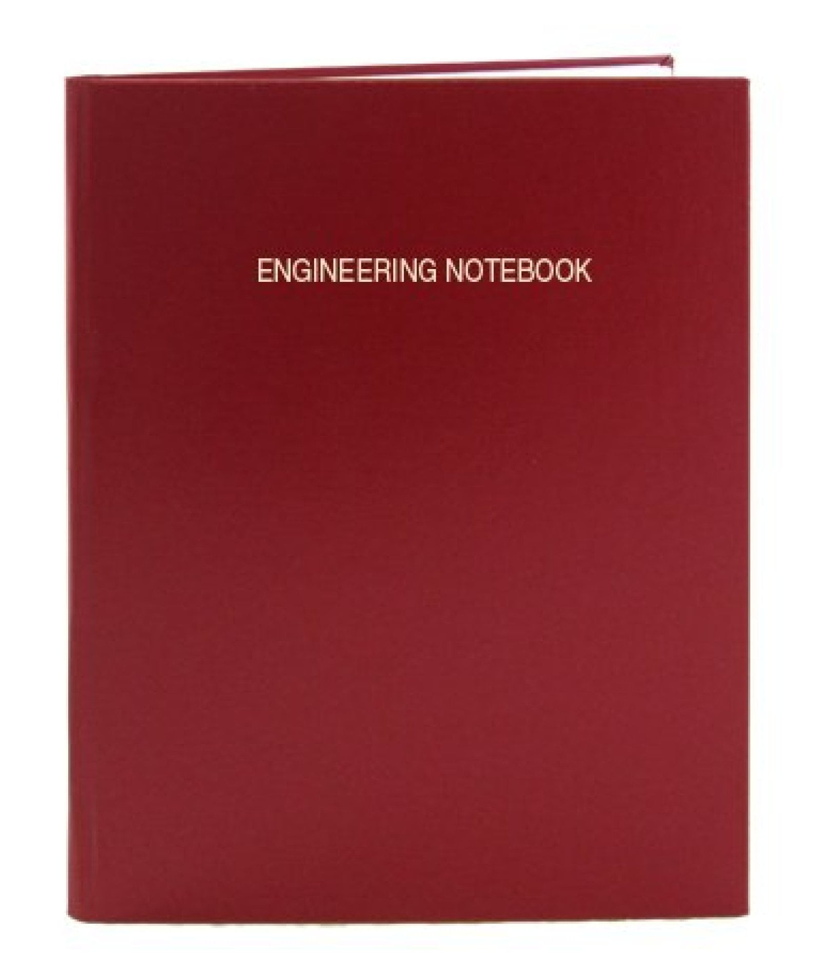 Red Engineering Notebook - 312 Pages (.25" Engineering Grid Format) 8 ...
