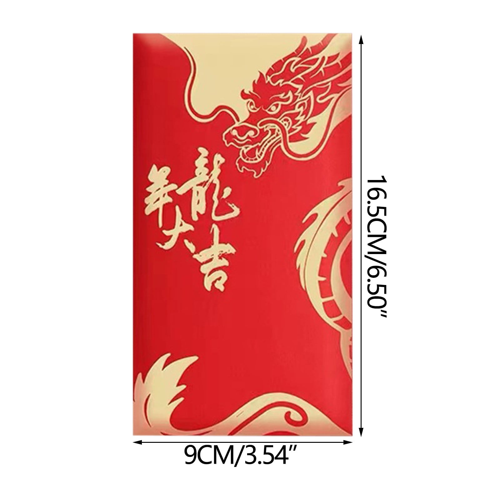 Red Envelope Gift Card Holder, 2021 New Year Design, Gold Foil Hot ...