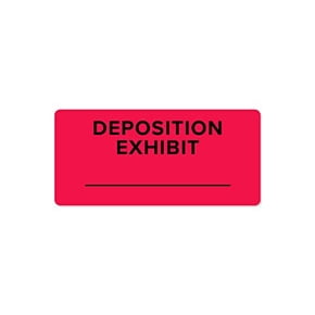 Exhibit Labels