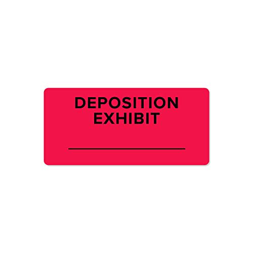 Exhibit Labels