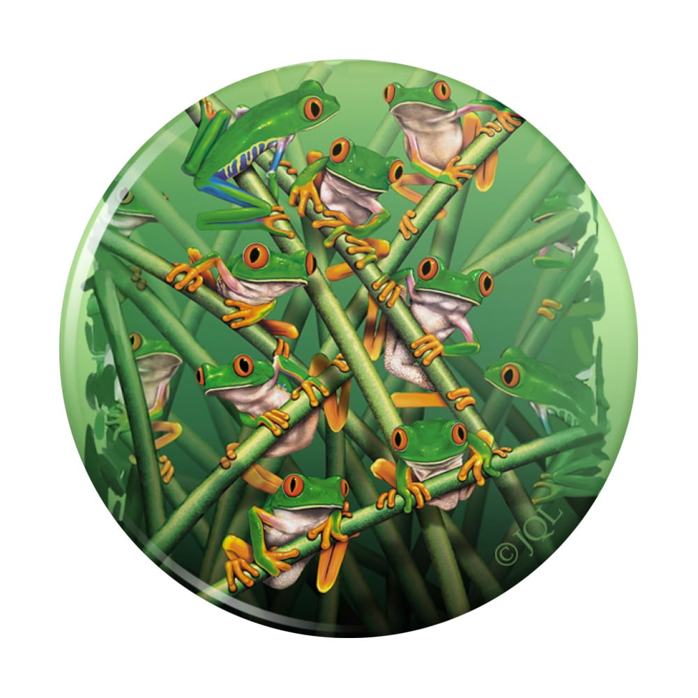 Red Eye Tree Frog Grouping Tropical Rainforest Kitchen Refrigerator ...