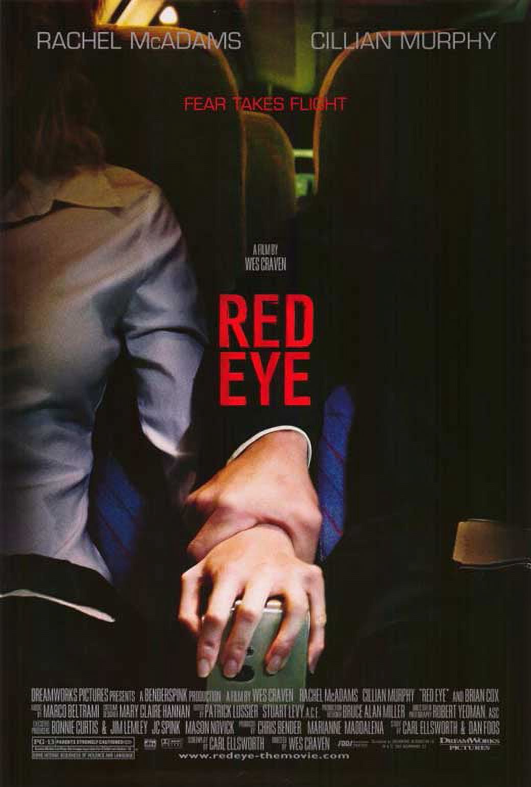 Red Eye - movie POSTER (Style B) (27" x 40") (2005) - Walmart.com