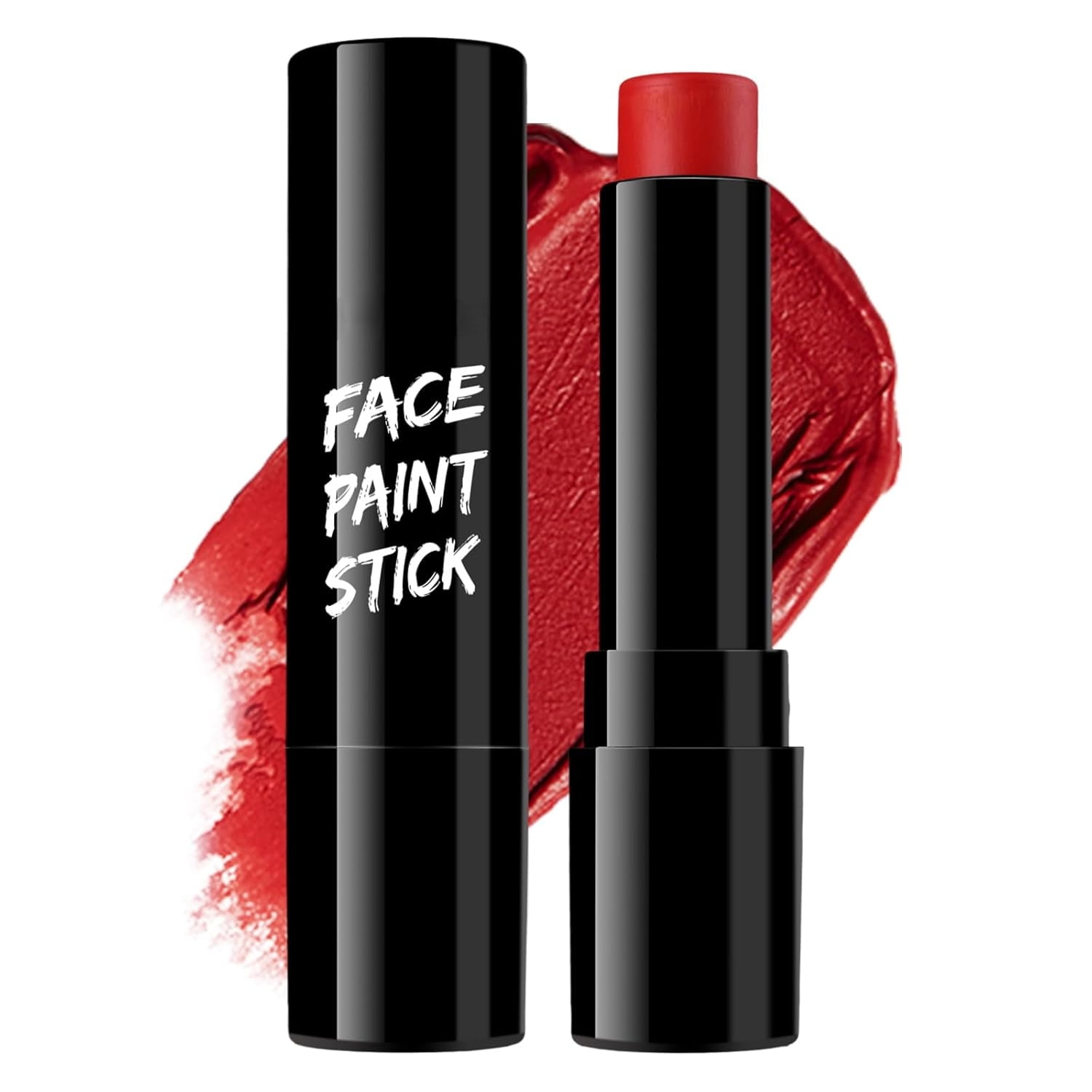 Red Face Body Paint Eye Black Stick, Cream Blendable Face Painting ...