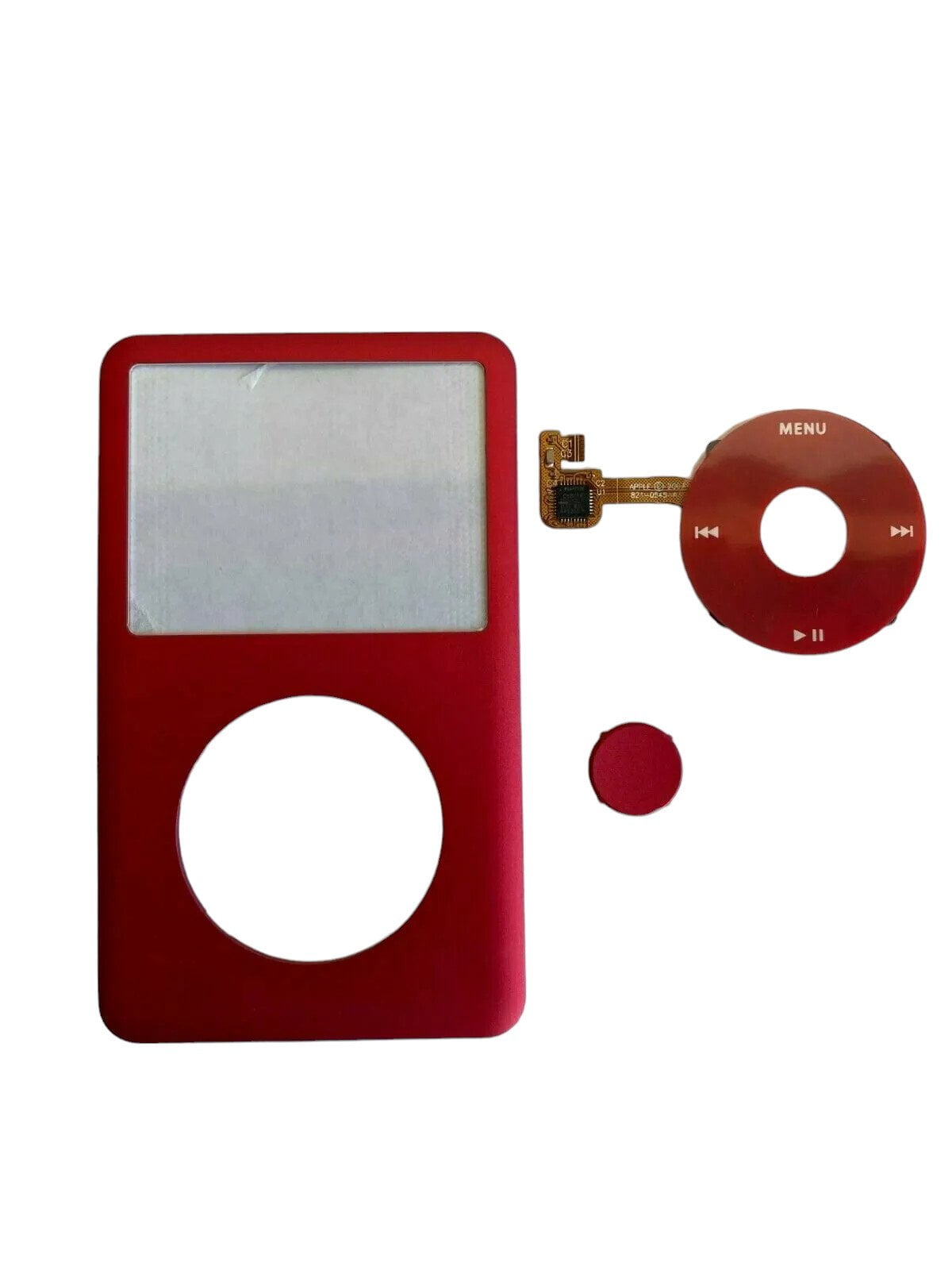 Red Face Plate Clickwheel Button For Apple iPod Classic 6th 7th Gen ...