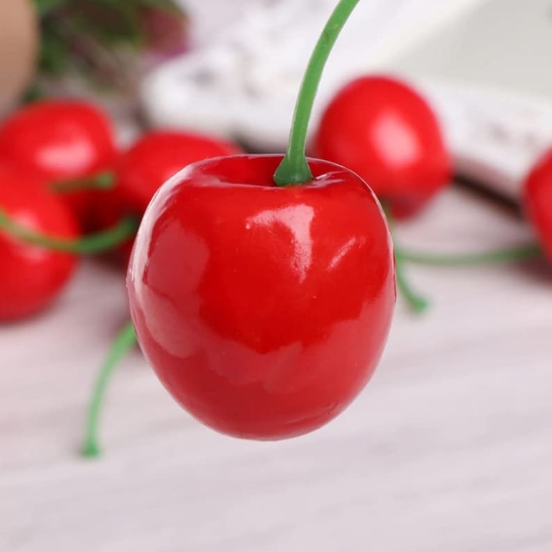 Red Faux Cherries for Vintage Pinterest Girly Fancy Birthday Cake ...