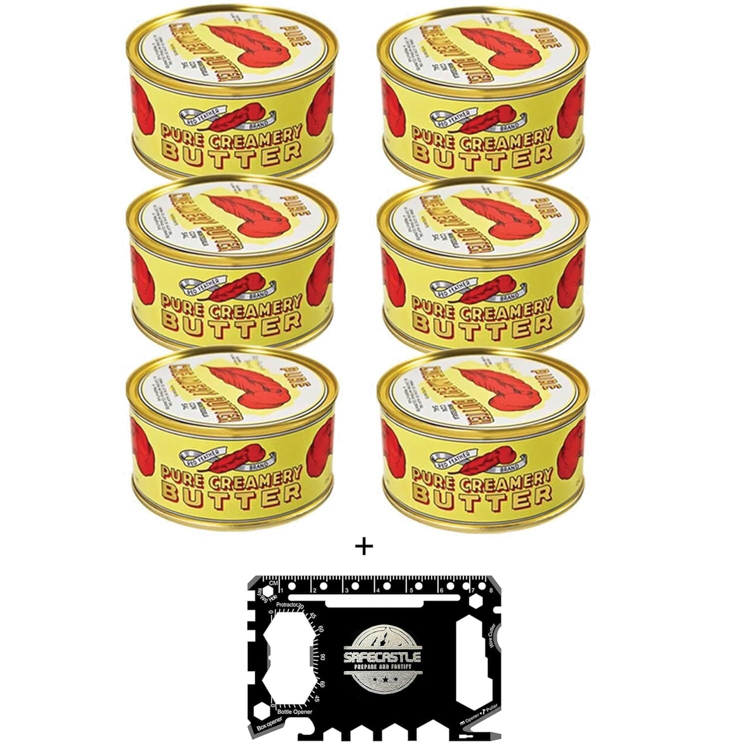 Red Feather Canned Butter Real Creamery Butter 6 Cans from New Zealand ...