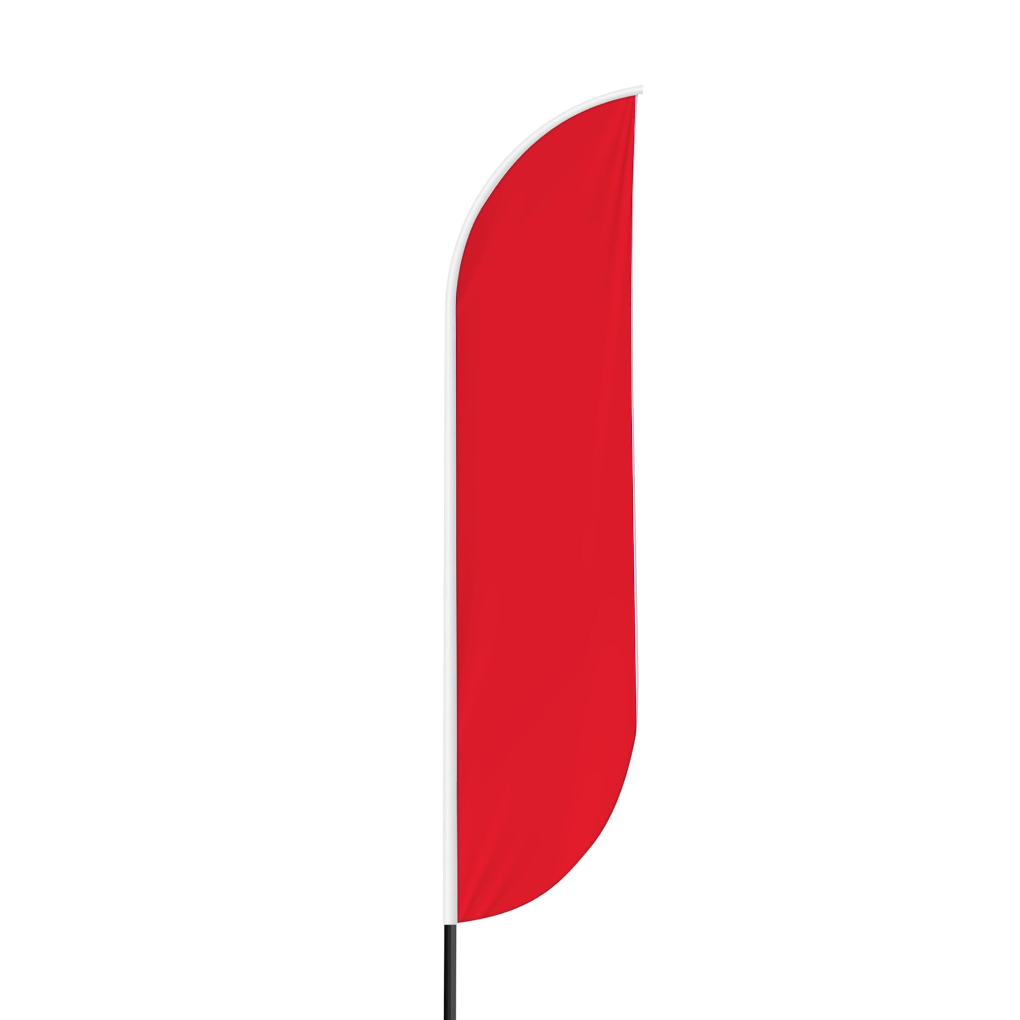 Red Feather flag for Outdoor by Mavis Print | 11.5 FEET Long Polyester ...
