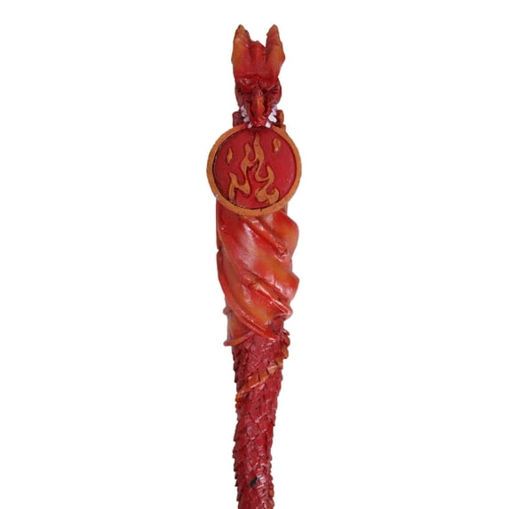 Red Fire Flamethrower Drake Elemental Dragon Fantasy Cosplay Magic Wand ...