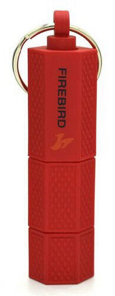 Red Firebird Double Punch Cigar Cutter Keychain w/Stubble Grip Finish ...
