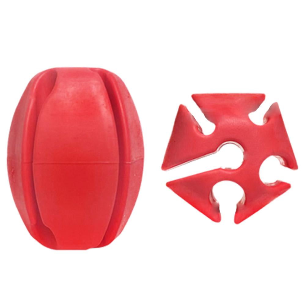 Red Fishing Gear Round Rod Tie Ball Rod Tie Ball Multi-Color Rod Puller ...