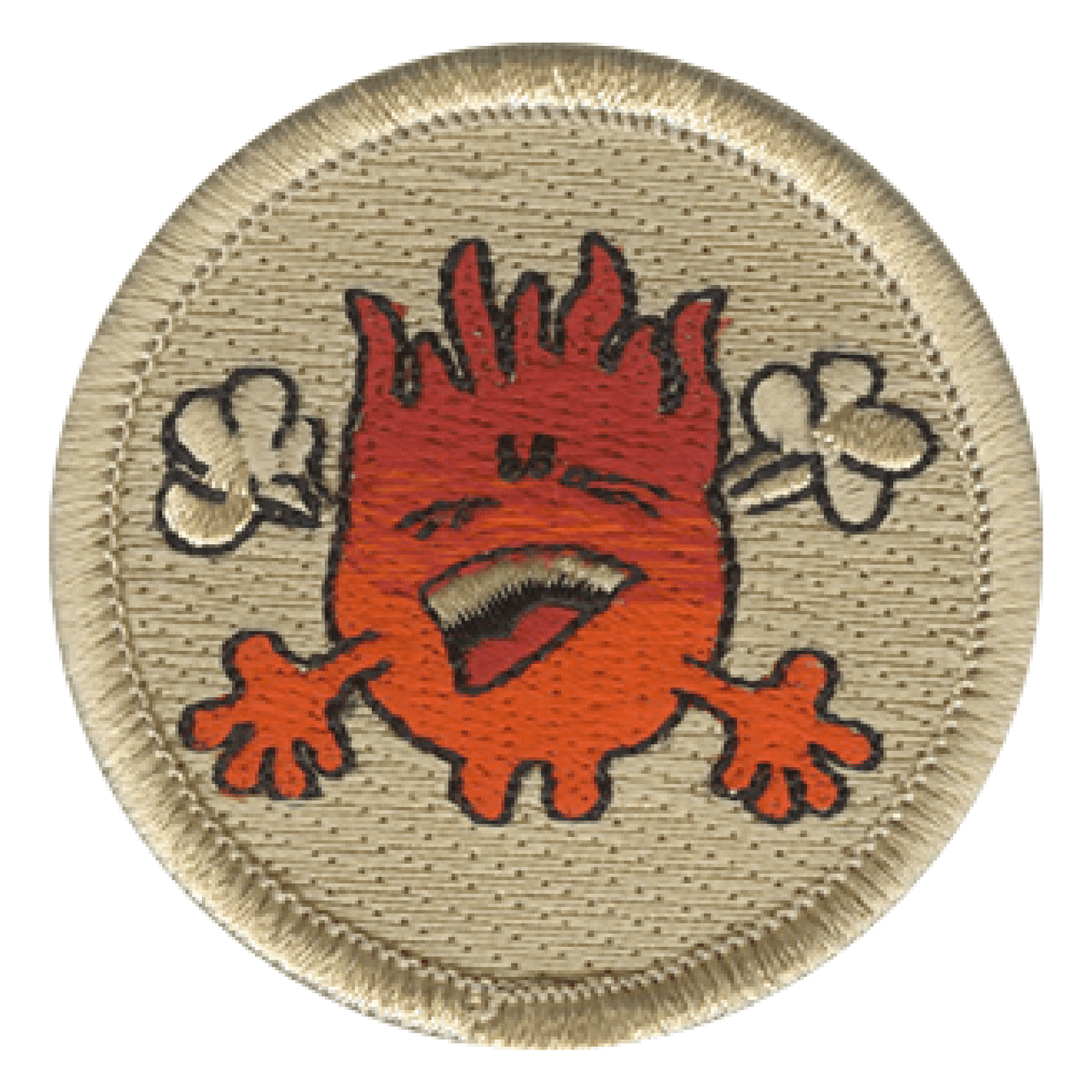 Red Flame Scout Patrol Patch (Sew-on) - ClassB - Walmart.com