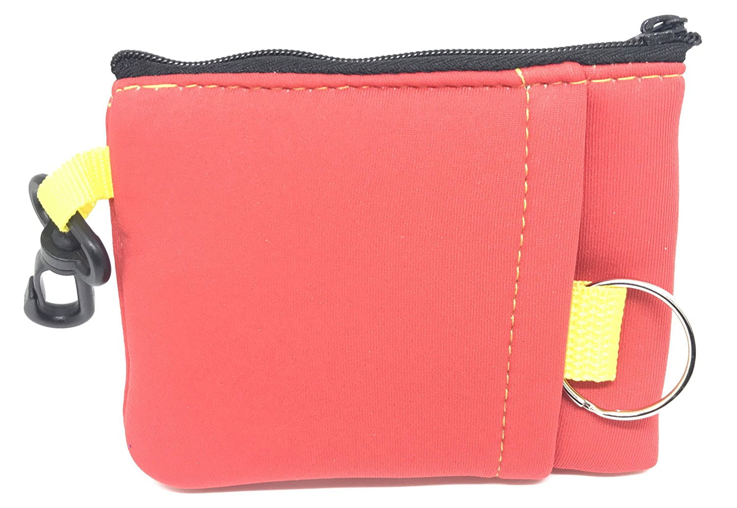 Red Floating Wallet with Zipper, Hook & Key ring - Walmart.com