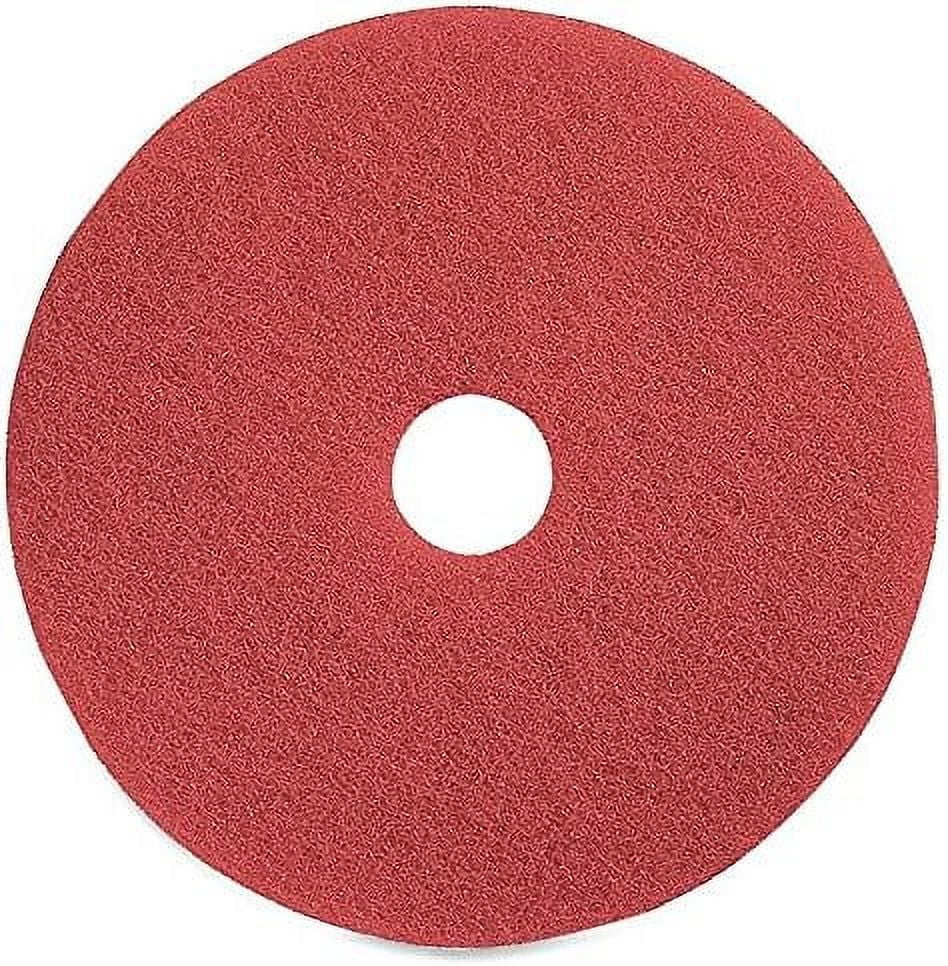Red Floor Machine Pads, Thick Floor Cleaning & Buffing Pads for Low ...