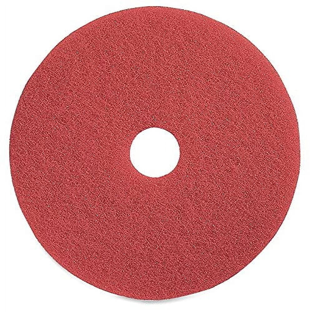 Red Floor Machine Pads, Thick Floor Cleaning & Buffing Pads for Low ...