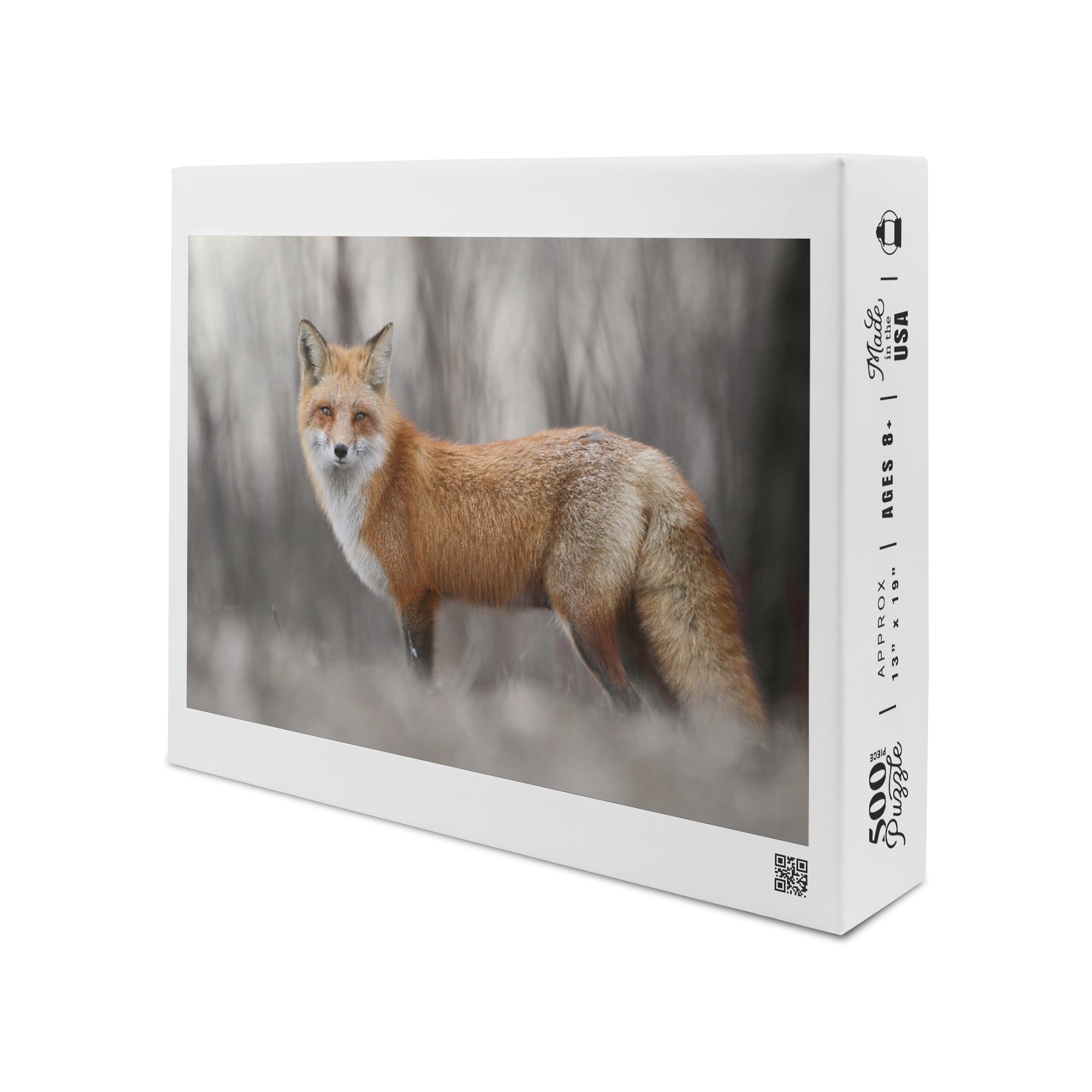 Red Fox (19x27 inches, Premium 500 Piece Jigsaw Puzzle for Adults and ...