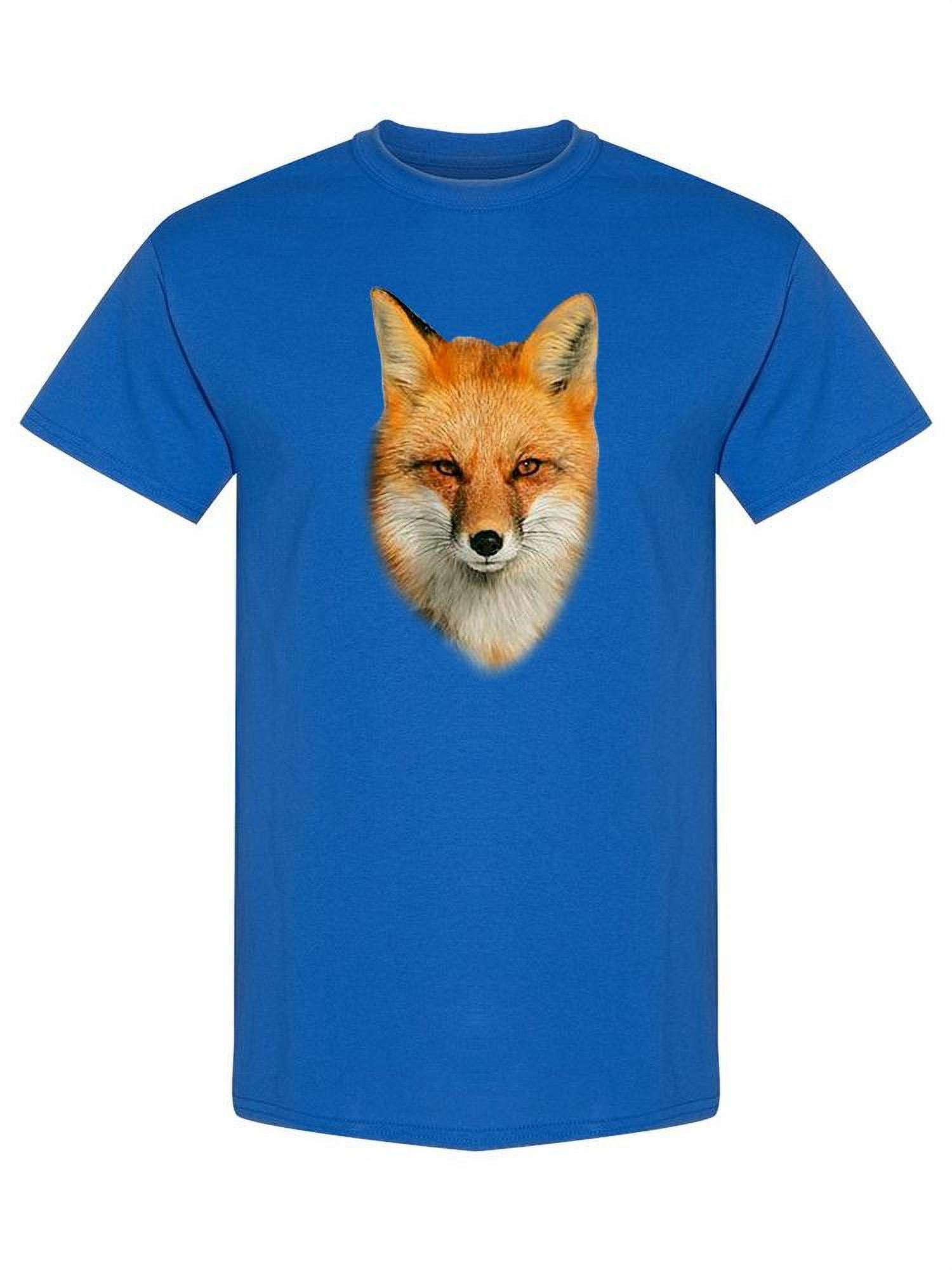Red Fox Face T-Shirt Women -SPIdeals Designs, Female Large - Walmart.com